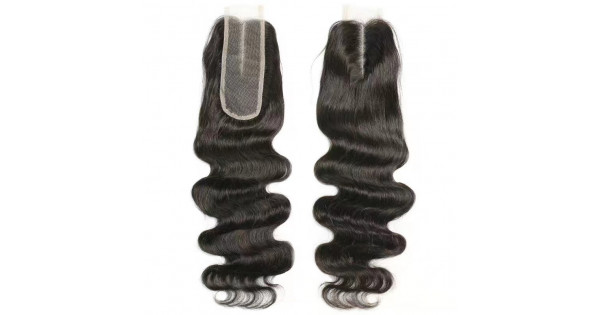 2X6 body wave lace closure